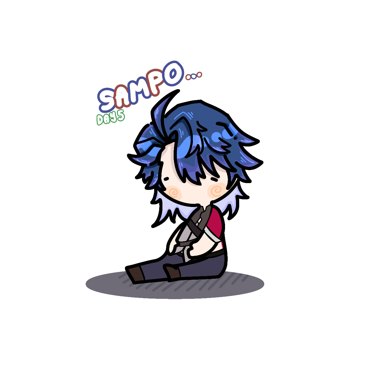 Day 5 of drawing chibi sampo Honkai: Star Rail | HoYoLAB