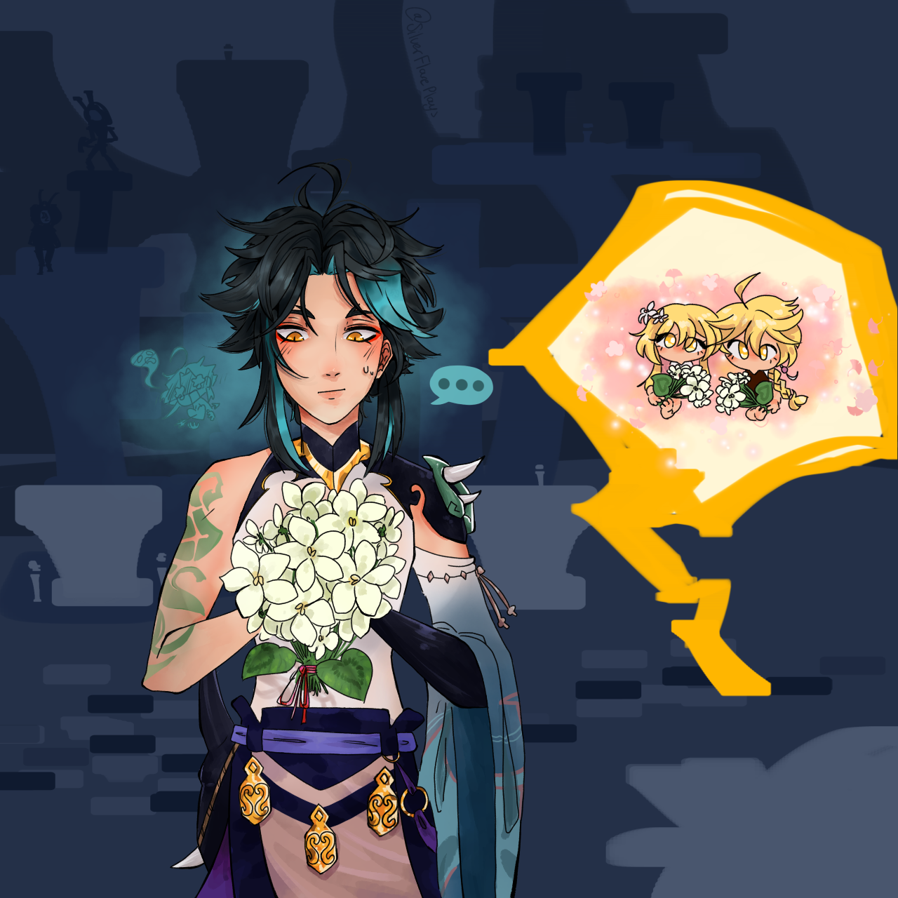XIAO FANART I MADE Genshin Impact | HoYoLAB
