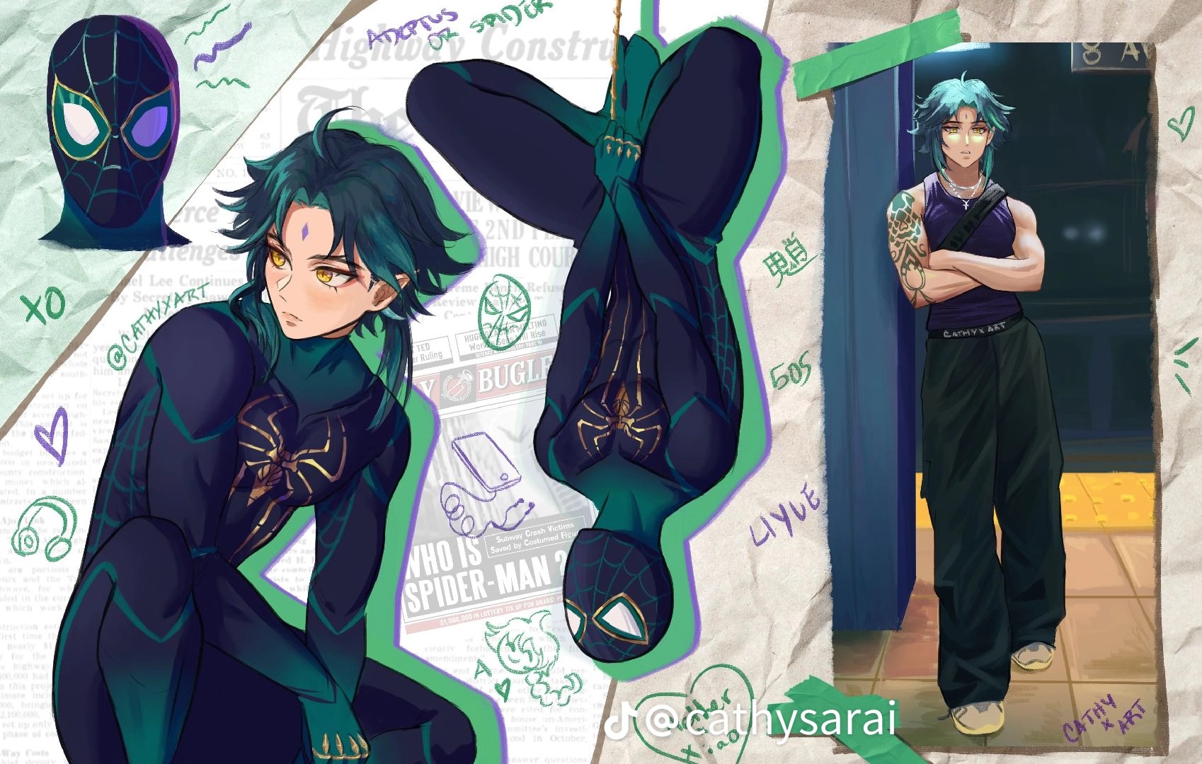 Spider xiao Genshin Impact | HoYoLAB