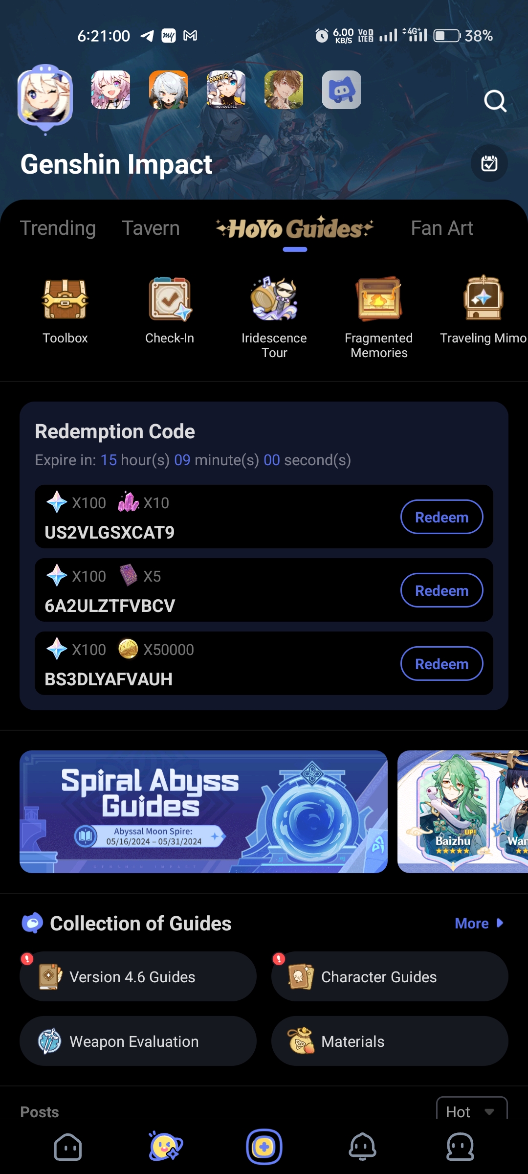 The easy way to redeem codes Genshin Impact | HoYoLAB