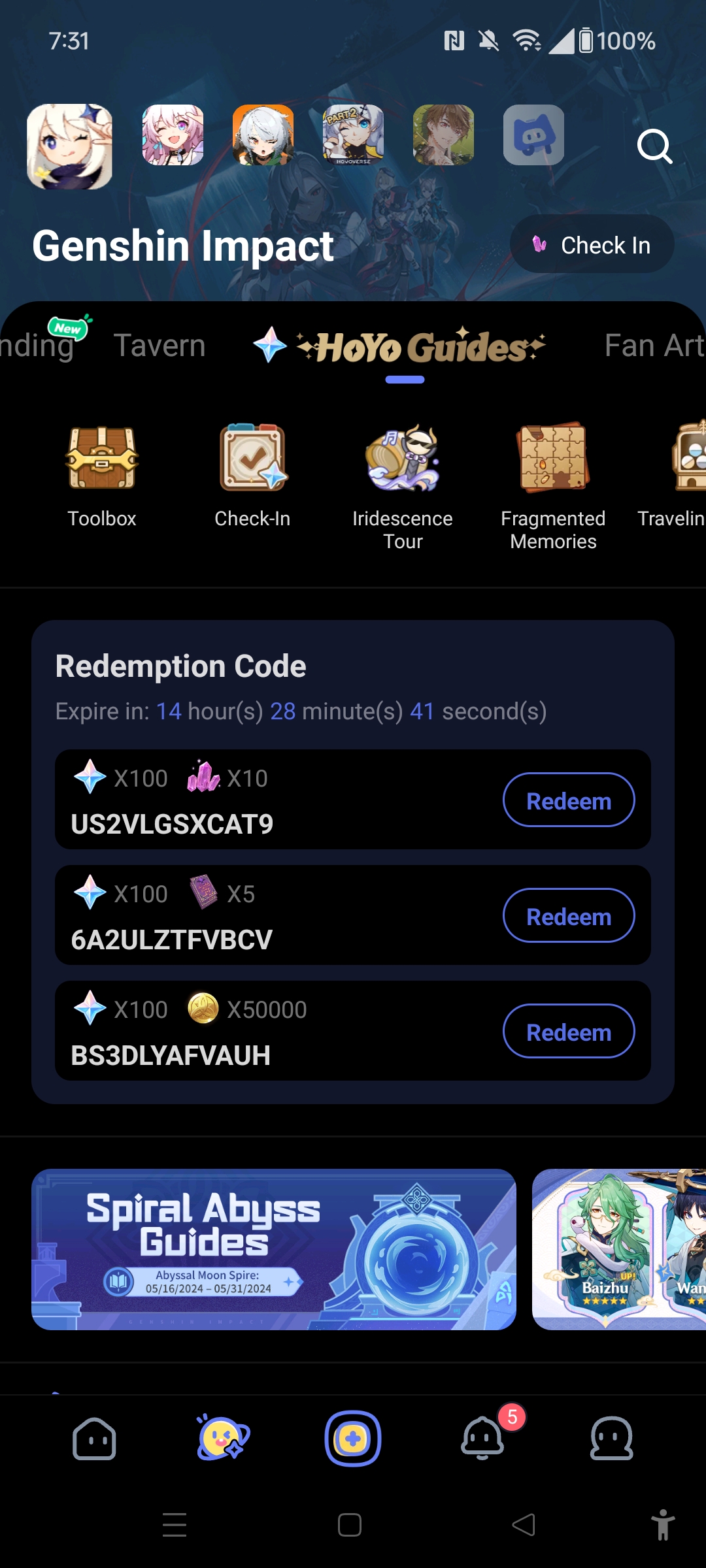 New redemption codes Genshin Impact | HoYoLAB