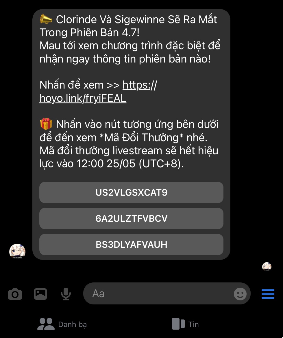 YOOOO! CODE 4.7!!!! Genshin Impact | HoYoLAB