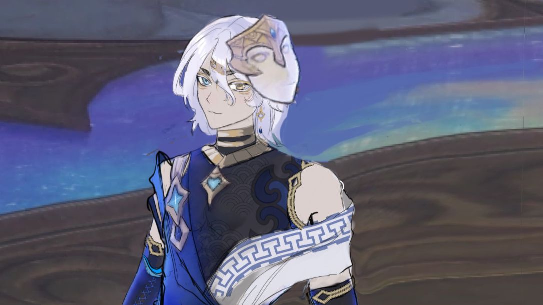 I redrew Cassiodor as we deserved him 😔 Genshin Impact | HoYoLAB