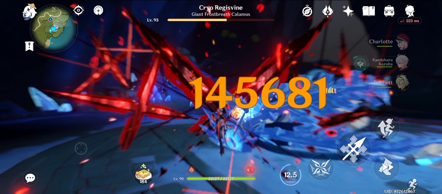 lmao I tried using the catch on Arlecchino melt team Genshin Impact ...