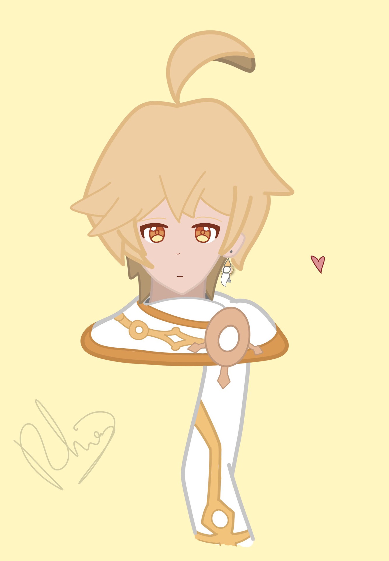 Aether fan art I forgot to post 💀 Genshin Impact | HoYoLAB