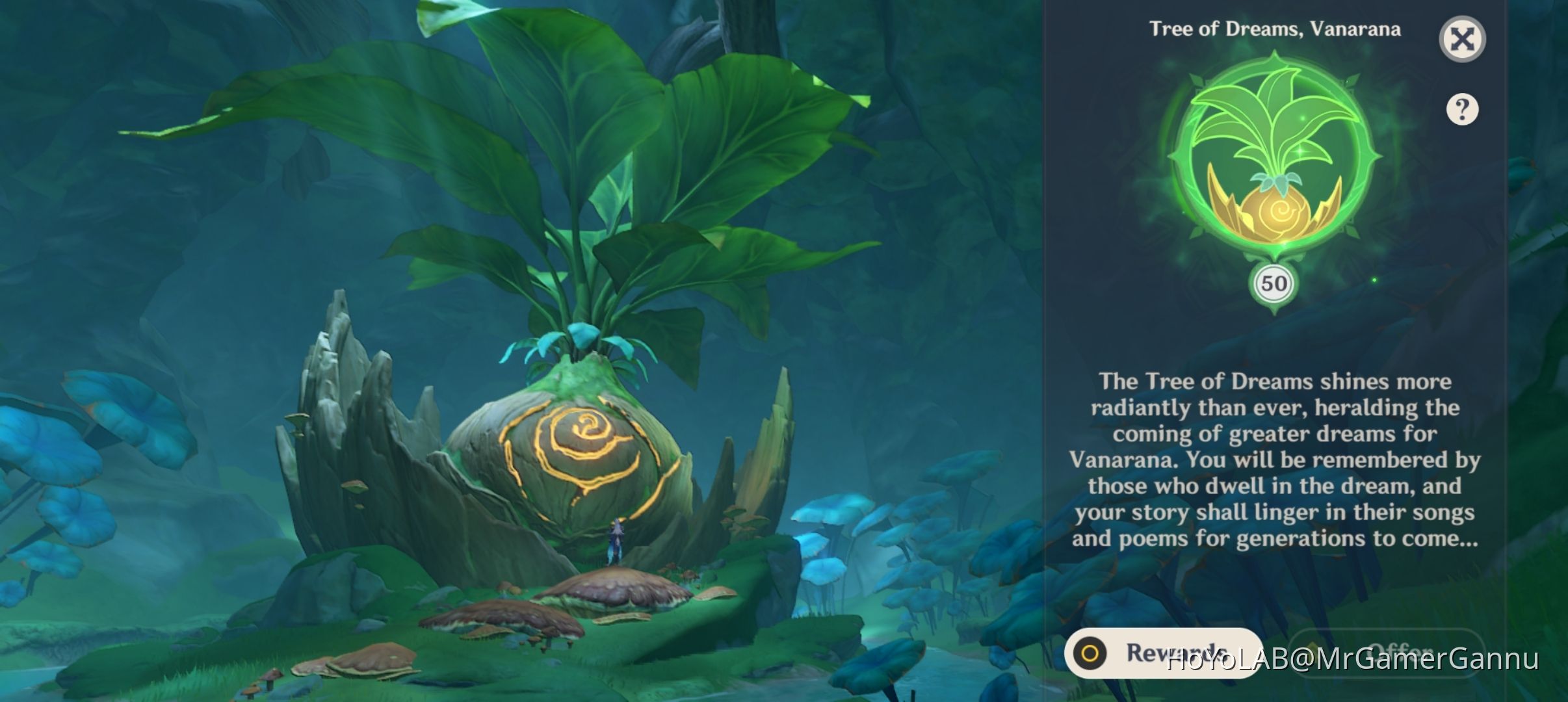 Tree of Dreams to lvl50 Genshin Impact | HoYoLAB