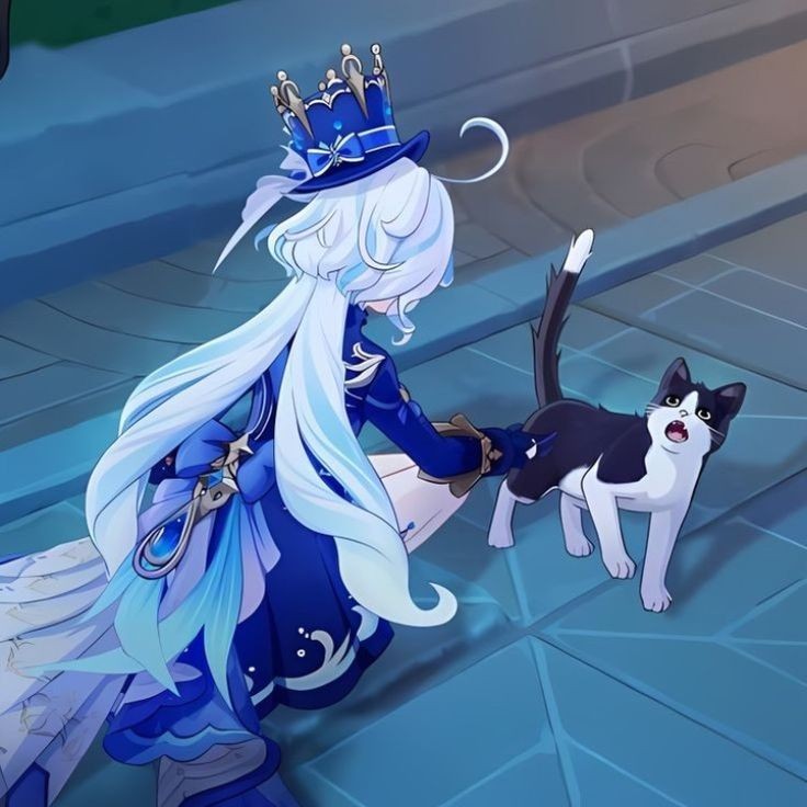 Furina Loves Cats? Genshin Impact | HoYoLAB