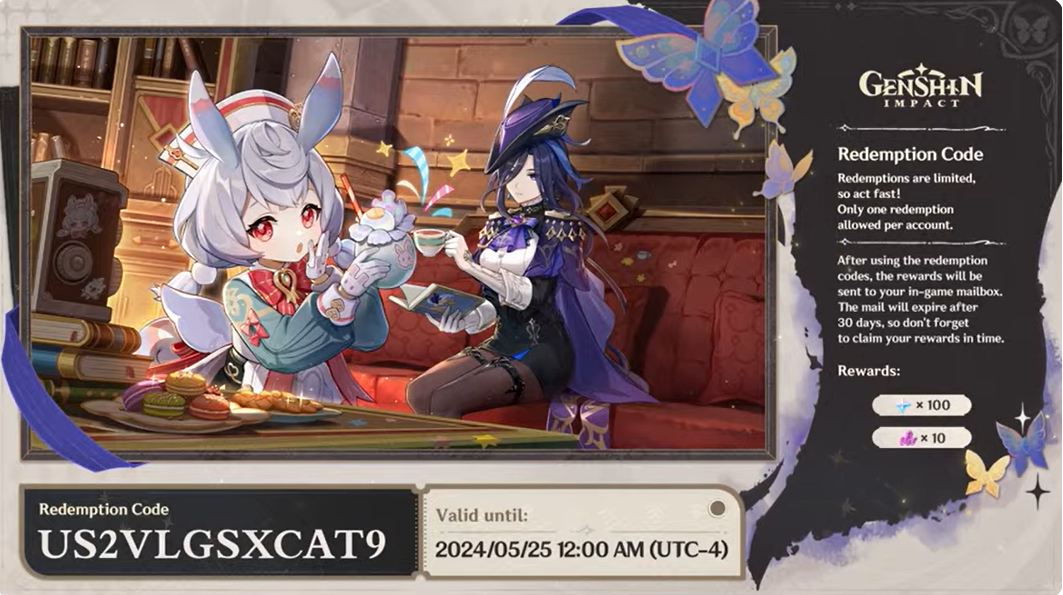 Primo Codes! Genshin Impact | HoYoLAB