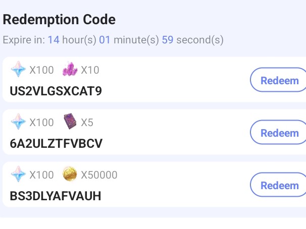 Limited time redemption codes Genshin Impact | HoYoLAB