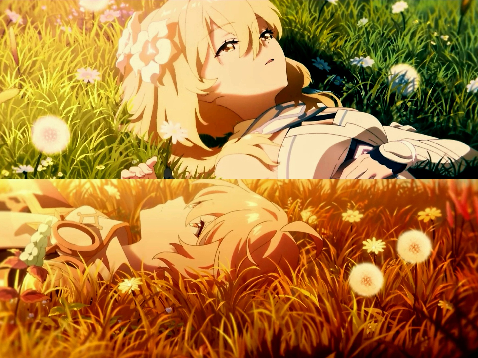 4.7 Special Program Lumine & Aether Sad Picture Genshin Impact | HoYoLAB