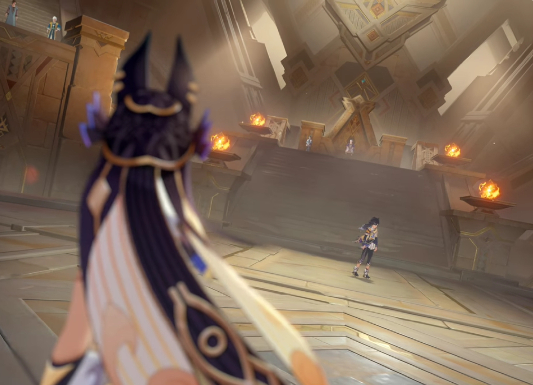 Just som cool screanschots from Cynos quest Genshin Impact | HoYoLAB