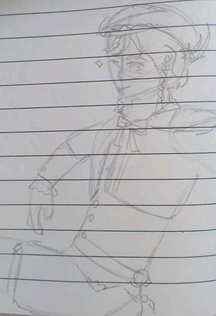 union of days 14 and 23 with my BEST EVER drawing of Cloud Retainer ...