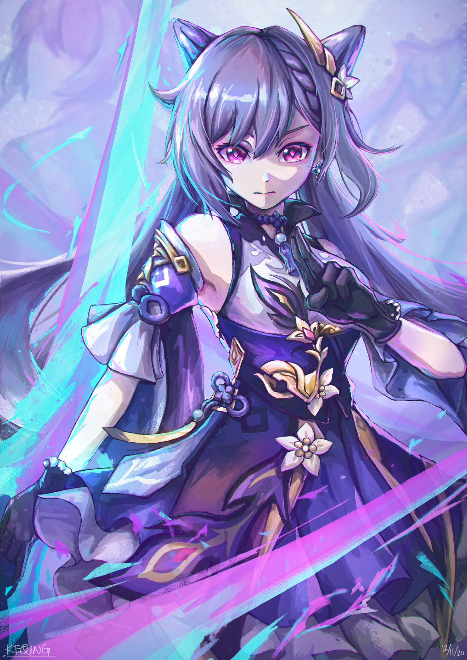 Keqing pfps 4 Genshin Impact | HoYoLAB