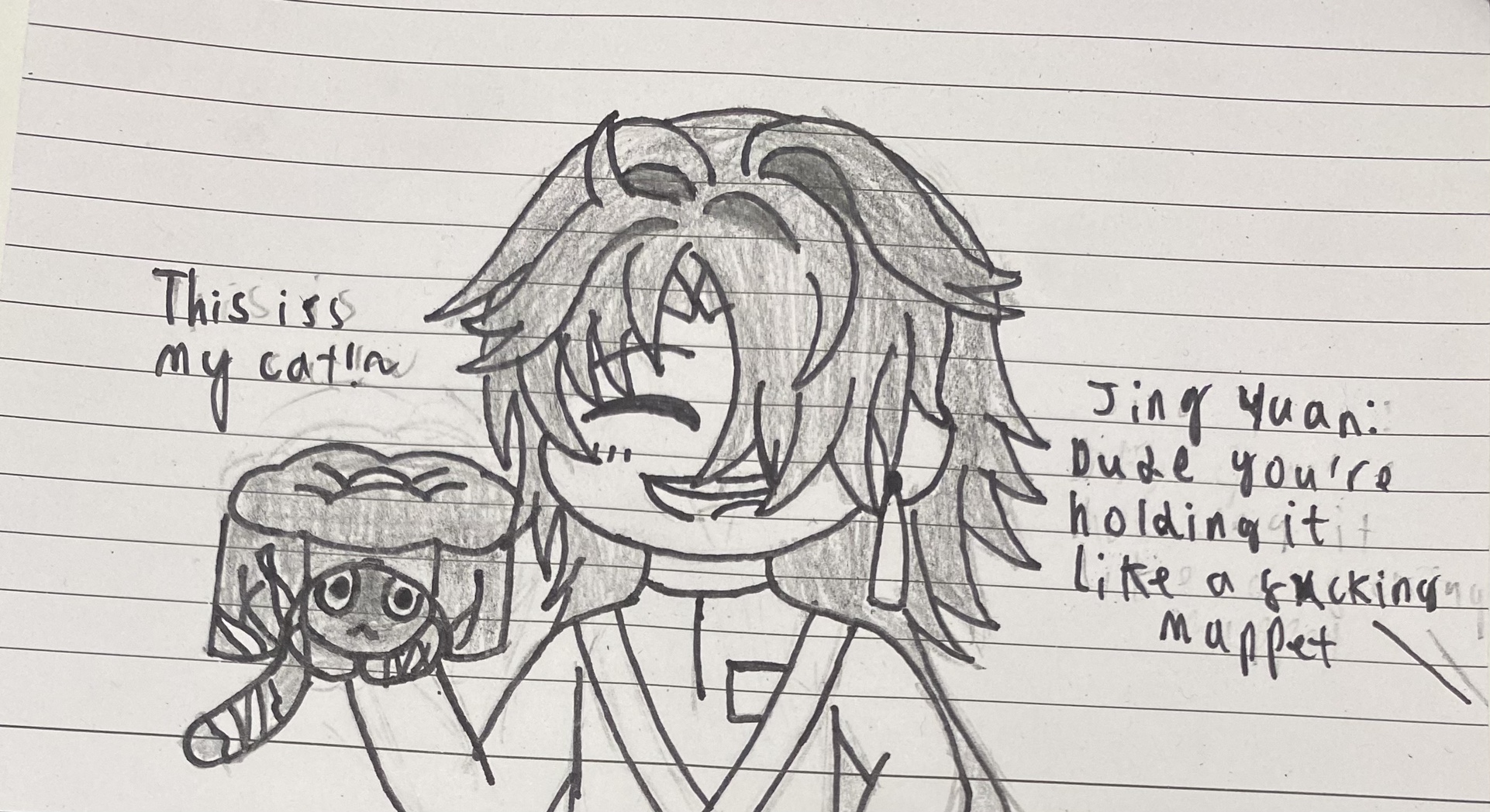 High cloud quintet drawing #2 Honkai: Star Rail | HoYoLAB