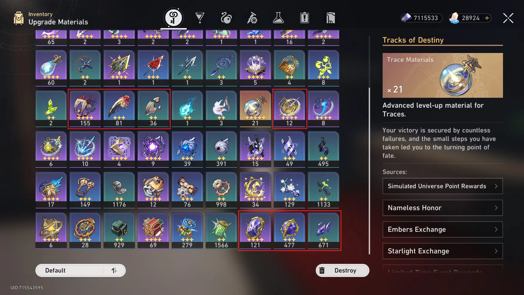 Pre-farming materials for Firefly complete Honkai: Star Rail | HoYoLAB