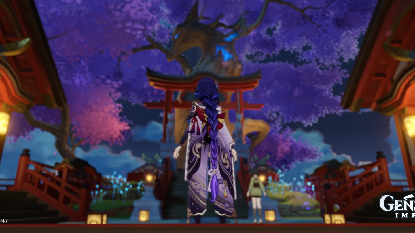 Reminiscing Inazuma (Sacred Sakura Tree) Genshin Impact | HoYoLAB