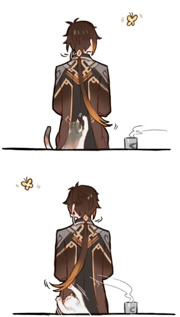 Zhongli: “what a lovely butterfly” Genshin Impact | HoYoLAB