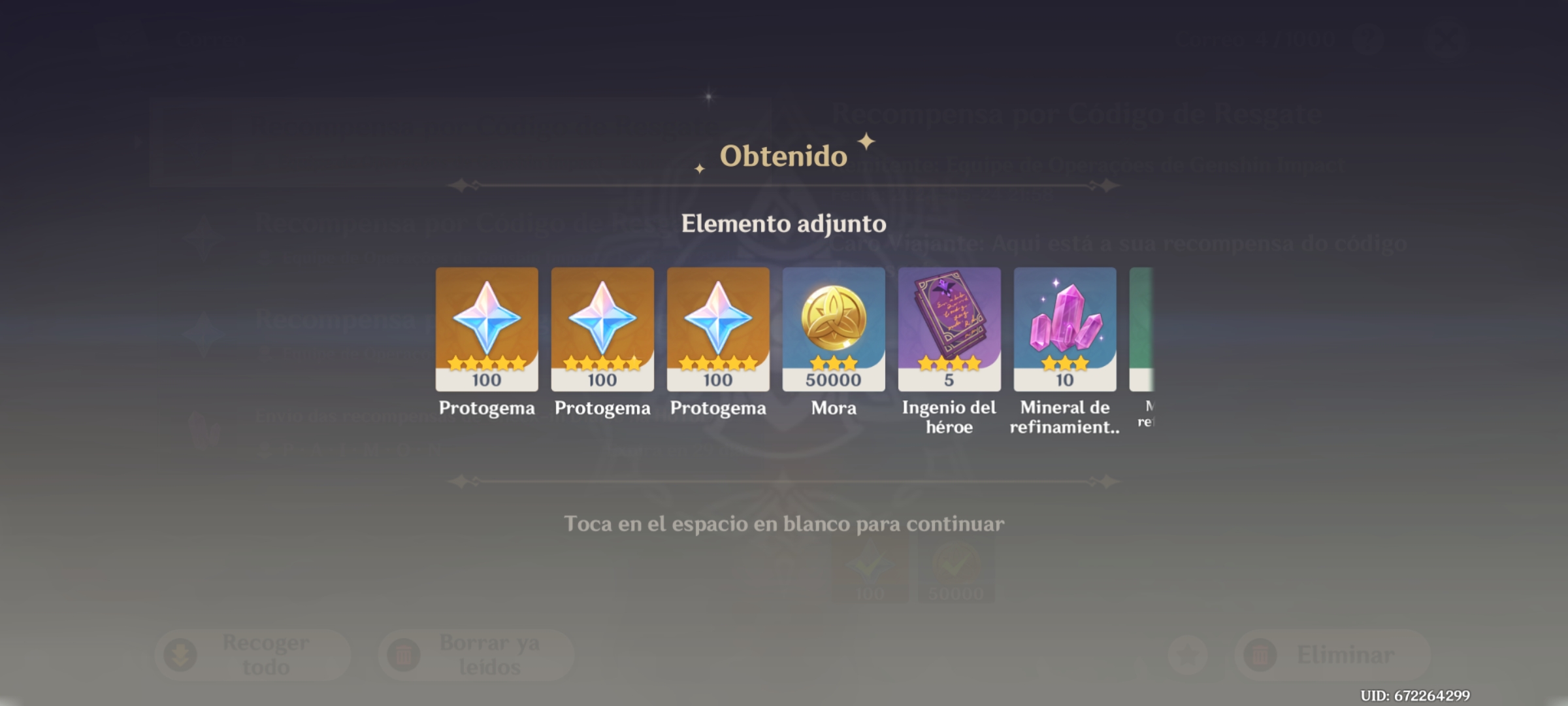 ️NOVOS CODIGOS DE RESGATE ️ Genshin Impact | HoYoLAB