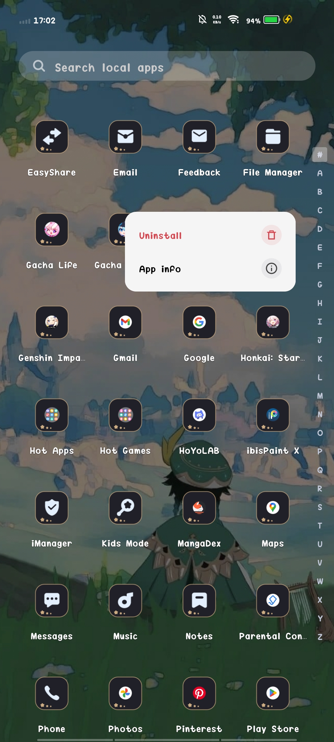 I'm sorry hsr players I have to quit since I don't have the storage for ...