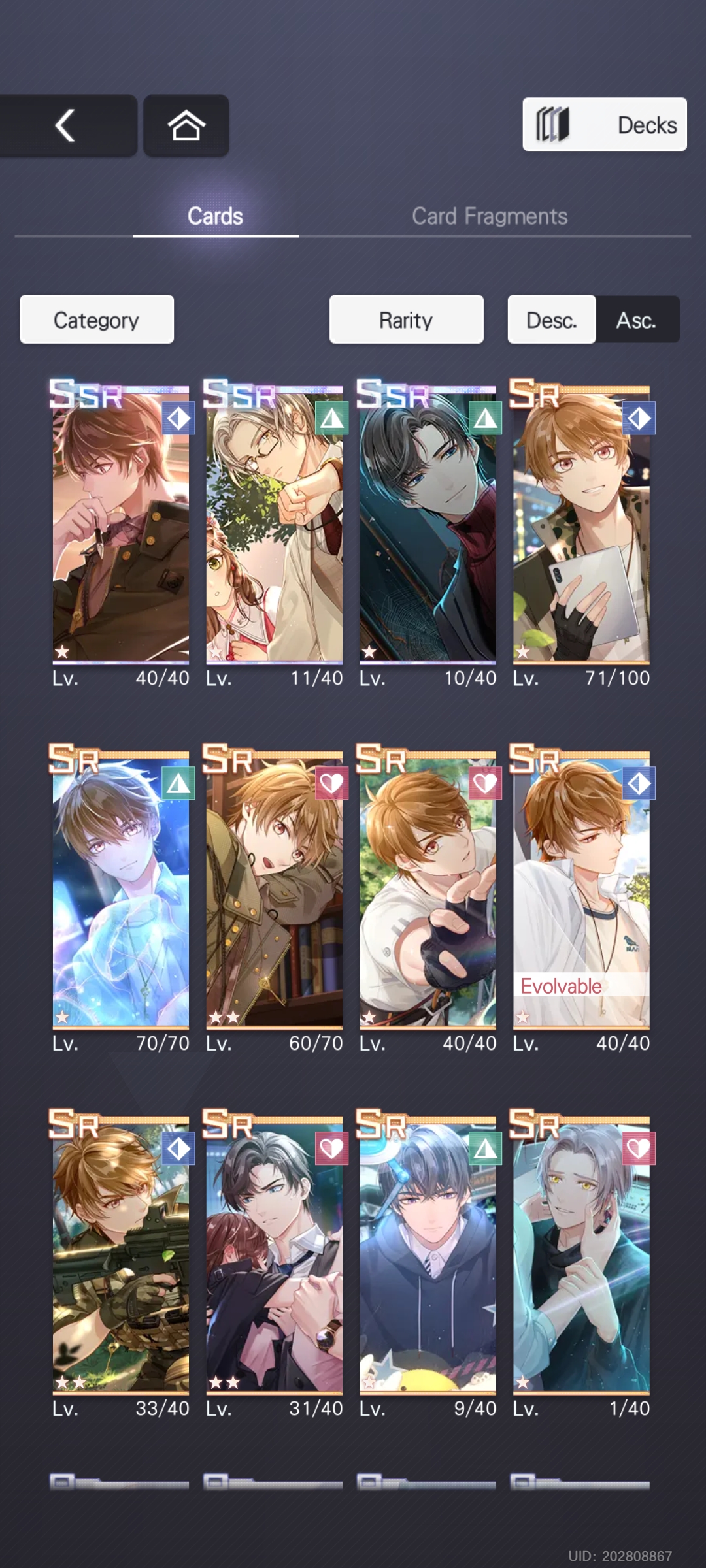 Luke's Card Evolved 1st Time! Tears of Themis | HoYoLAB