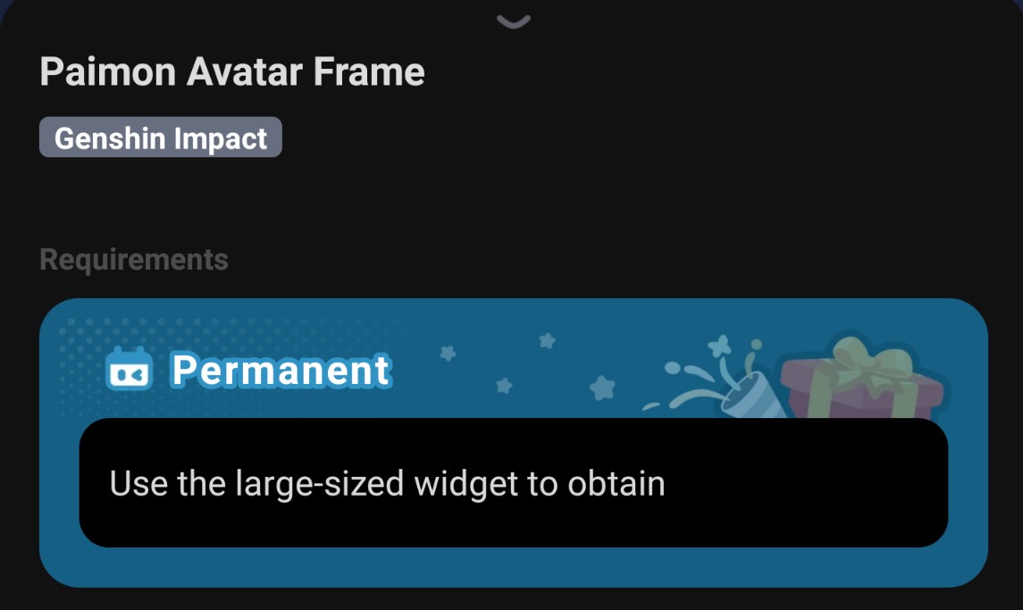 Paimon avatar frame Genshin Impact | HoYoLAB