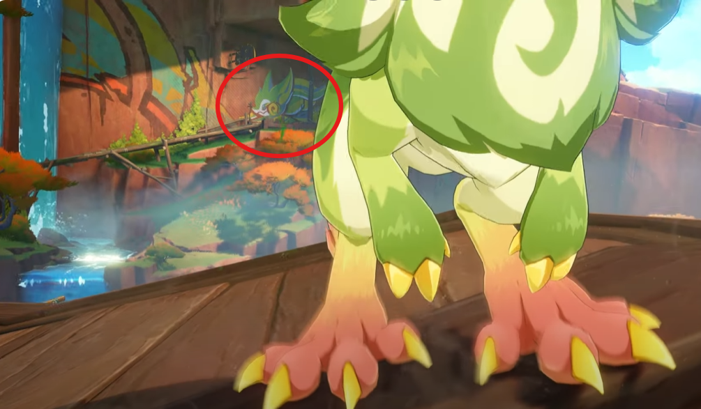 Seems like someone loves graffiti in Natlan Genshin Impact | HoYoLAB
