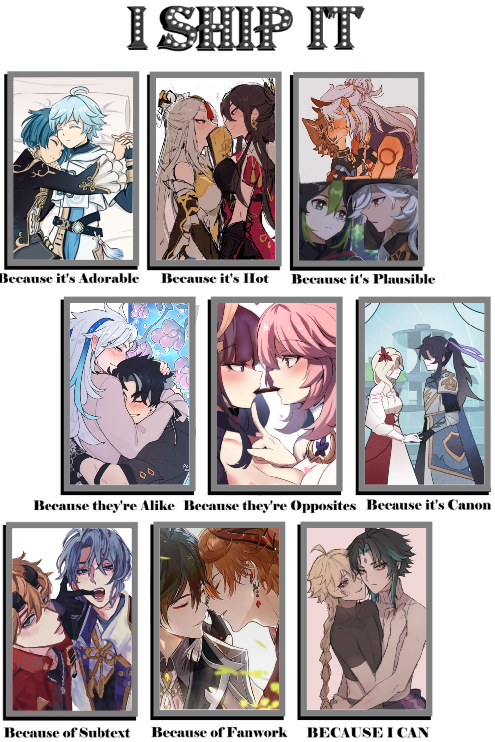 Take a sip of the ships Genshin Impact | HoYoLAB