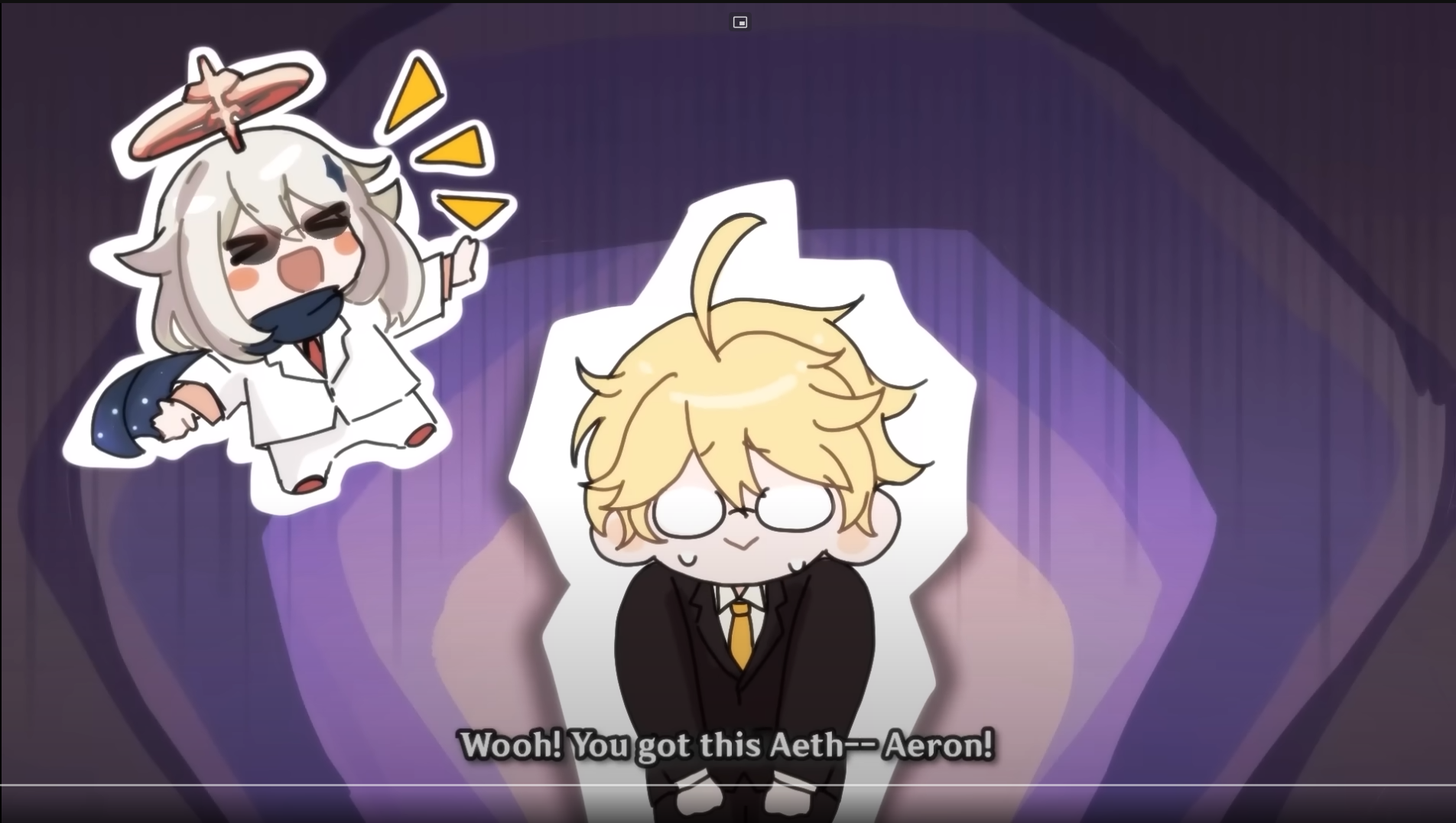 aether's interview to become a fatui harbinger | genshin impact ...