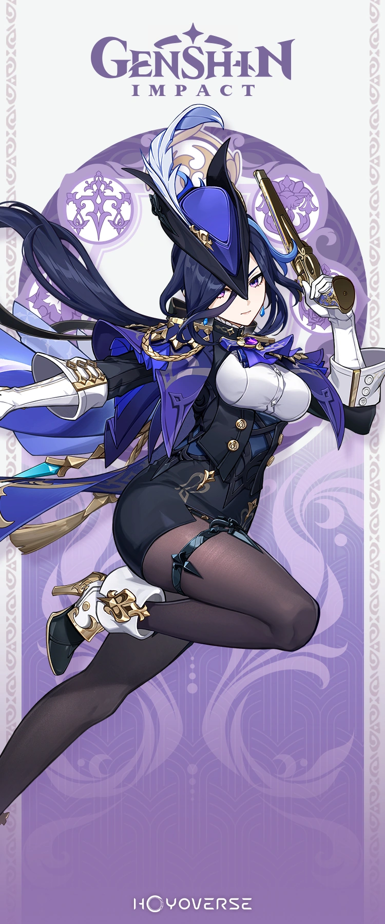 Clorinde with Kyuusyou color palette Genshin Impact | HoYoLAB