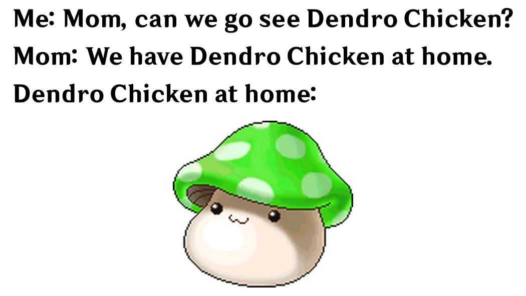 Dendro Chicken and Green Mushmom memes Genshin Impact | HoYoLAB