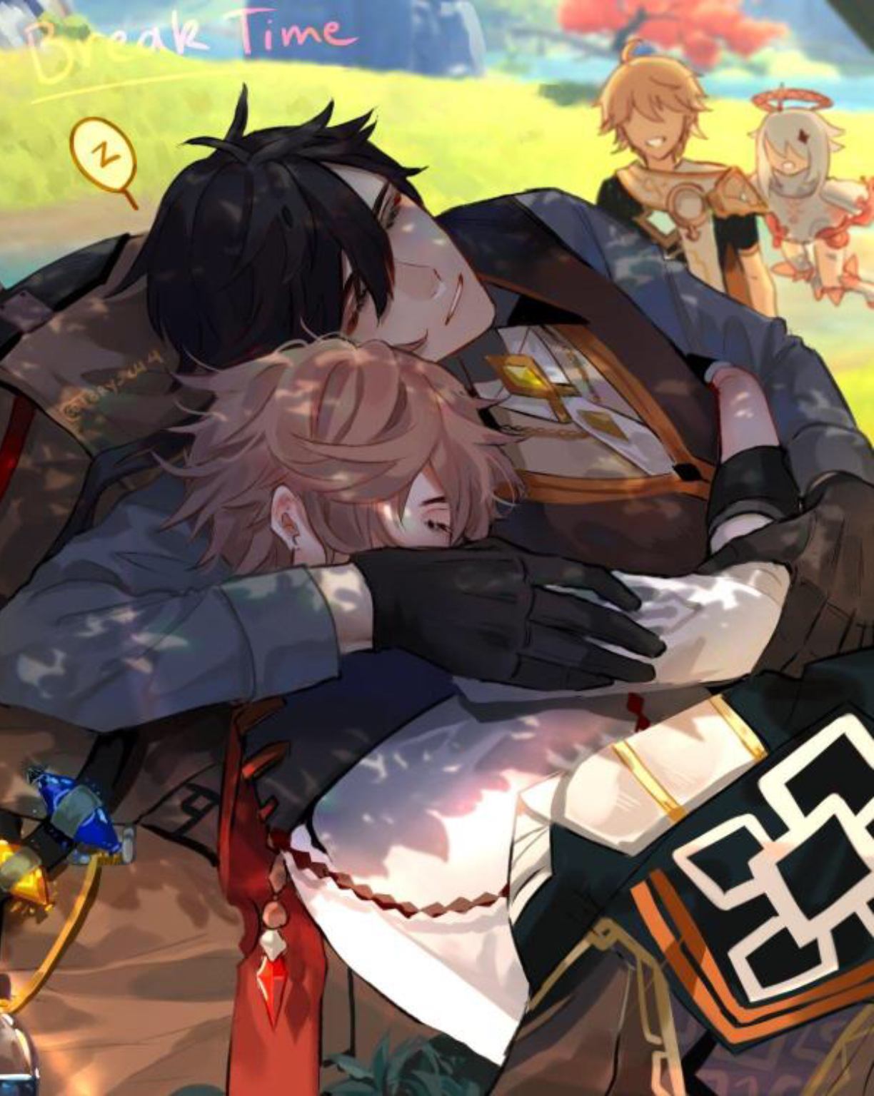 Sleeping Genshin Impact Hoyolab