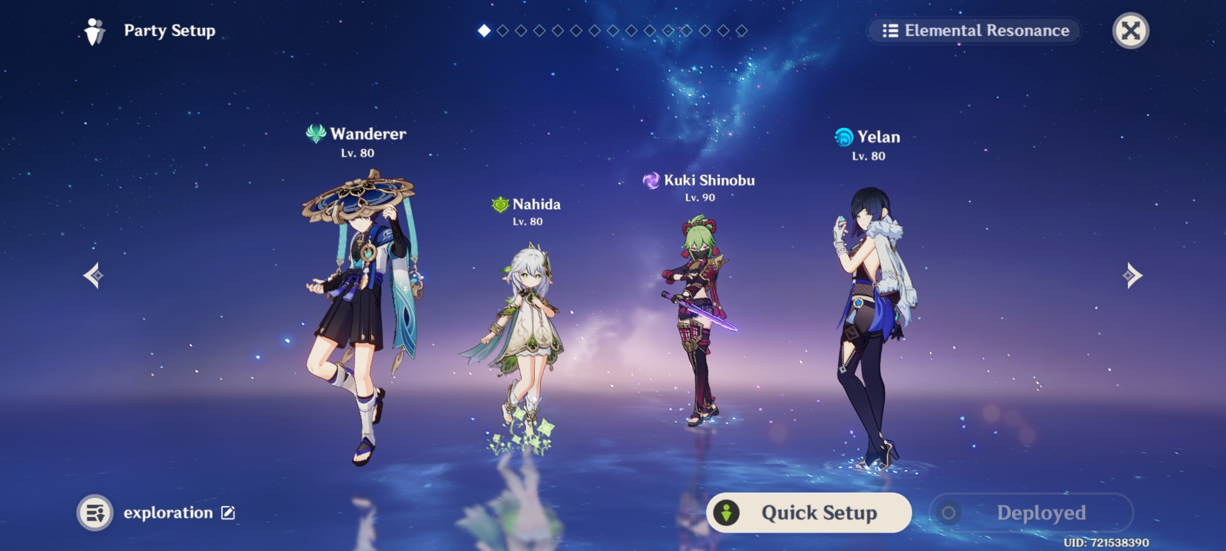 What's your exploration team ? Genshin Impact | HoYoLAB