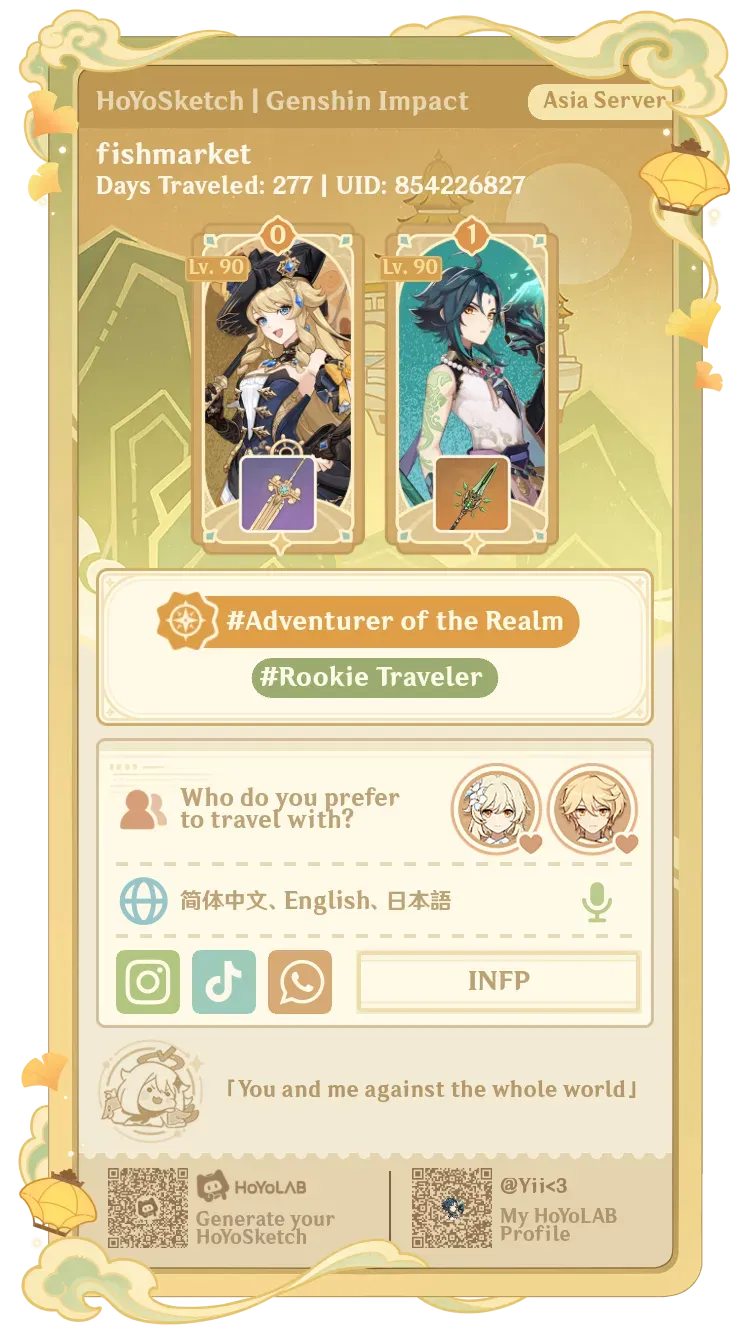 Genshin Log Genshin Impact | HoYoLAB