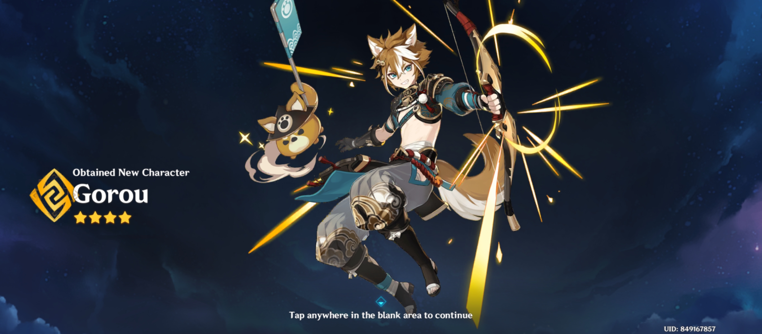 Finally I Got Gorou Character of Genshin Impact Four Star 🔥 Genshin ...