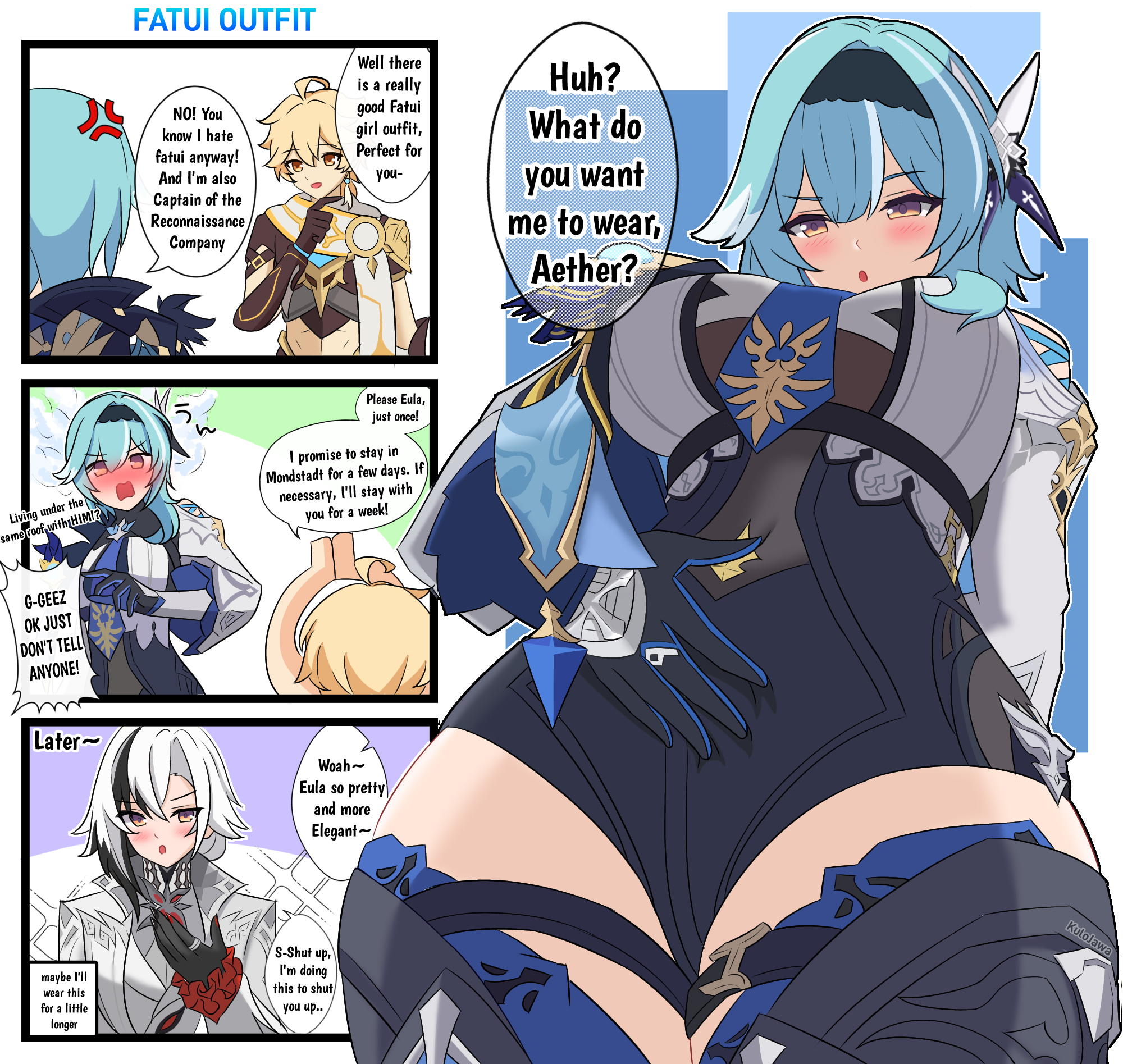 Dark Eula? Genshin Impact | HoYoLAB