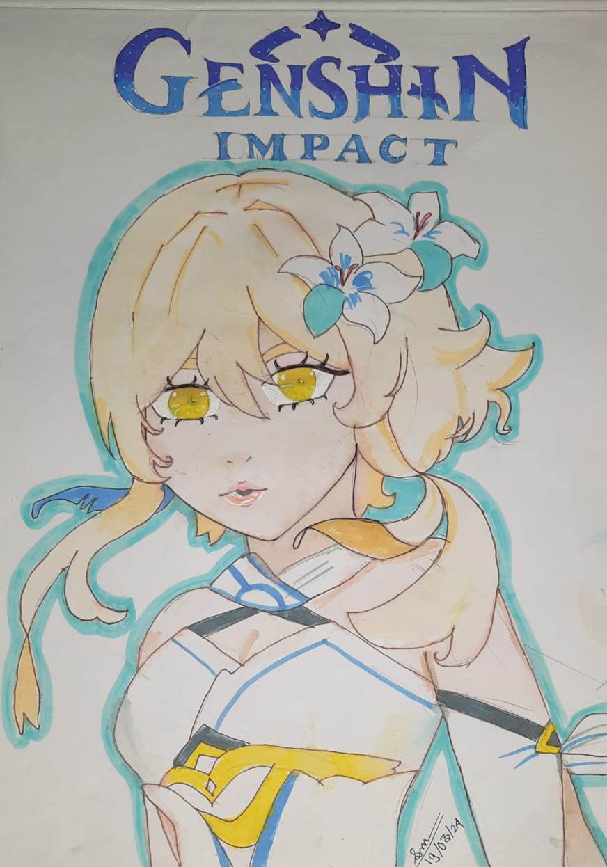 LUMINE (Fan art) Genshin Impact | HoYoLAB
