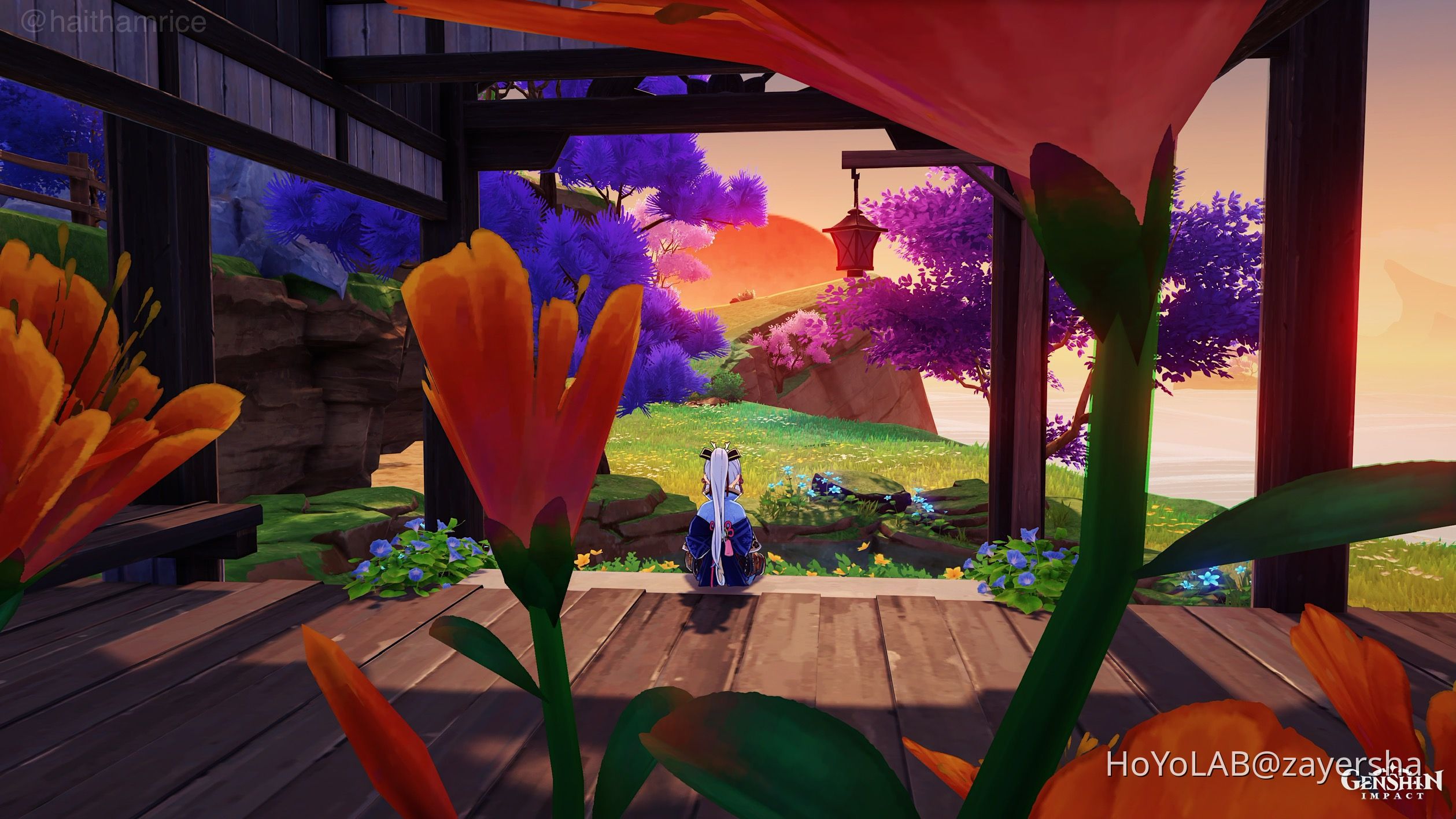 Kitsune Secret Garden Genshin Impact | HoYoLAB