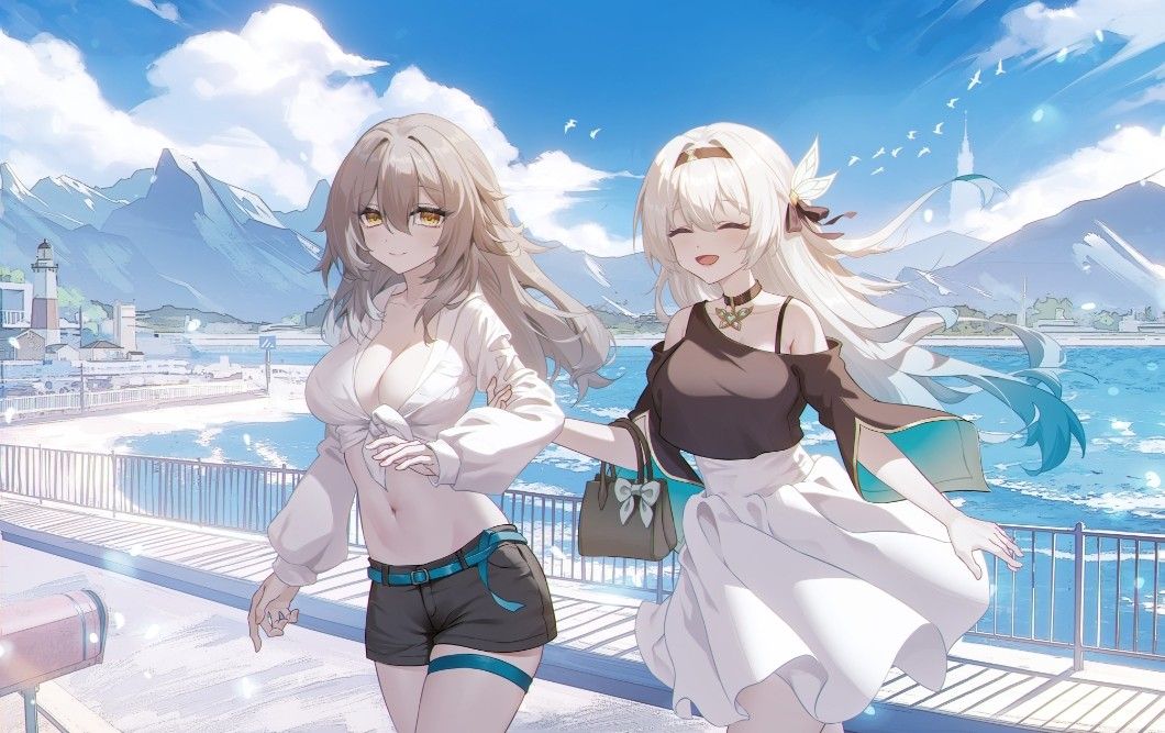 Stelle & Firefly - Artist - Shen Xia Honkai: Star Rail | HoYoLAB