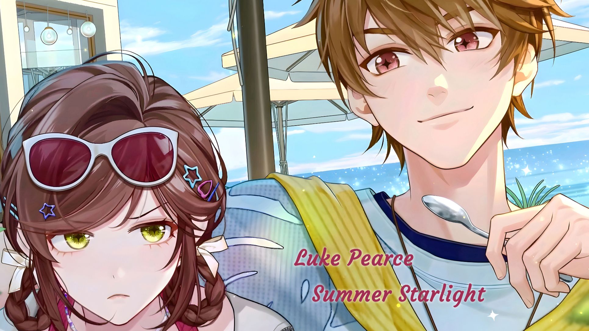 Luke SR [Summer Starlight] Summer Splash Video (KR dub) Phone wallpaper Tears of Themis | HoYoLAB
