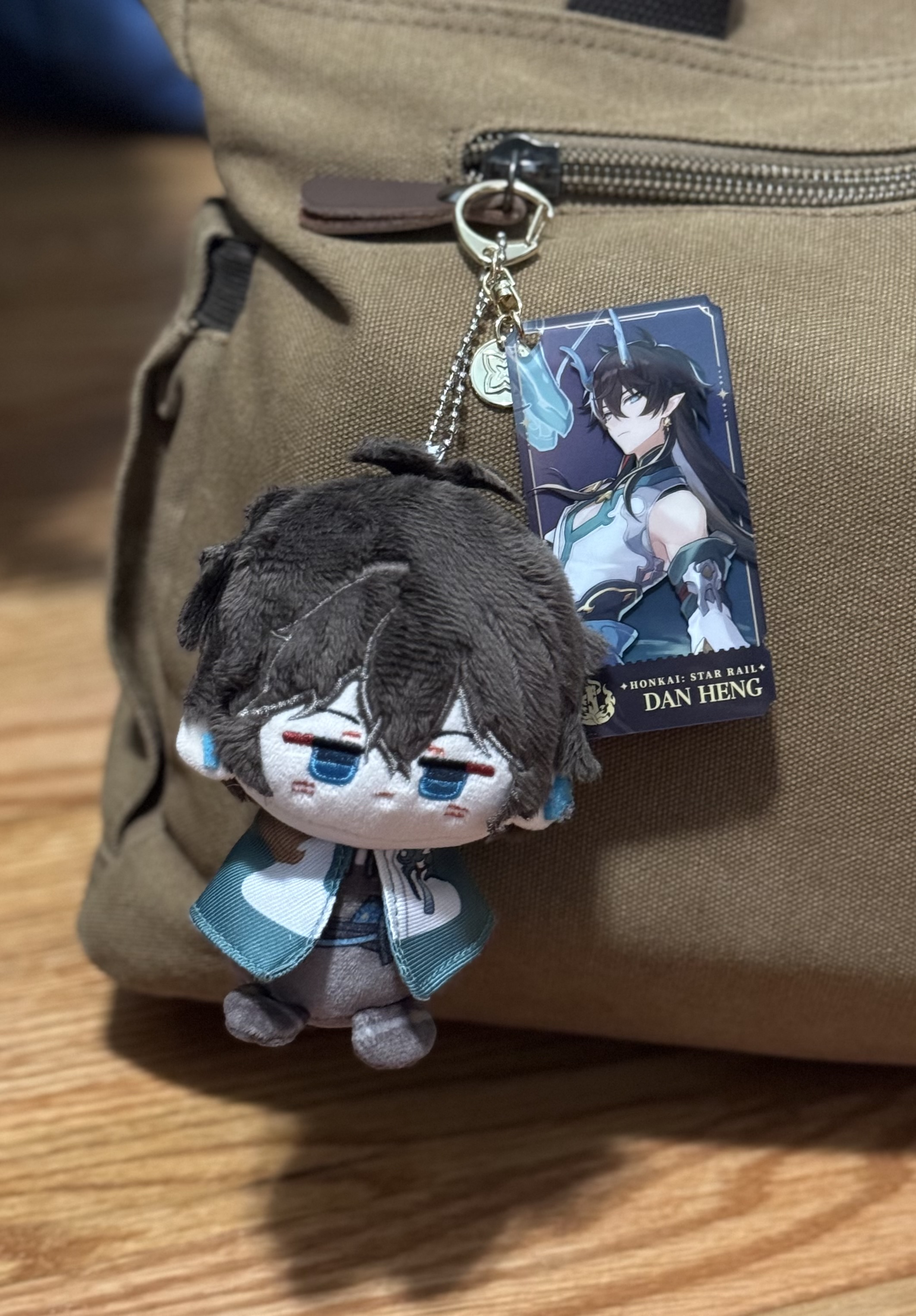 the dan heng keychain collection continues >:) 🐉🍁 Honkai: Star Rail ...