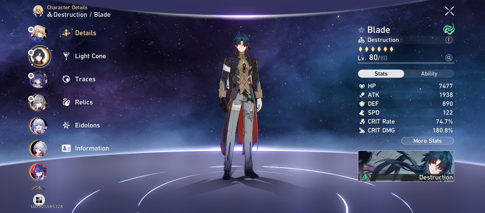 my E2S1 Bladie🙂‍↕️ Honkai: Star Rail | HoYoLAB