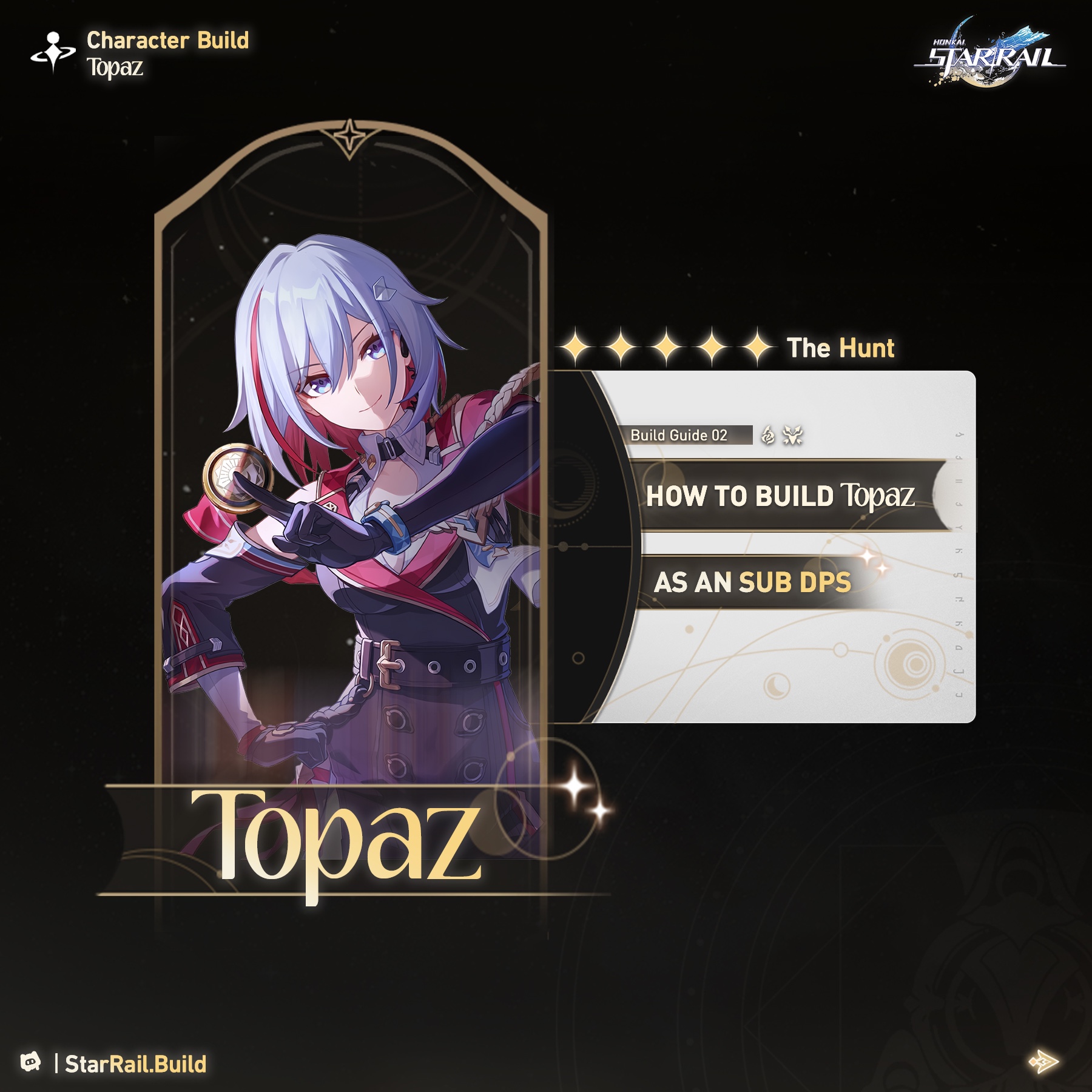 [ 2.2 ] Topaz SUB DPS Build Recommendation~ ️‍🔥 Honkai: Star Rail | HoYoLAB