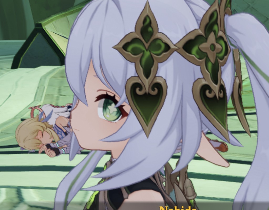 Nahidas side eye- Genshin Impact | HoYoLAB