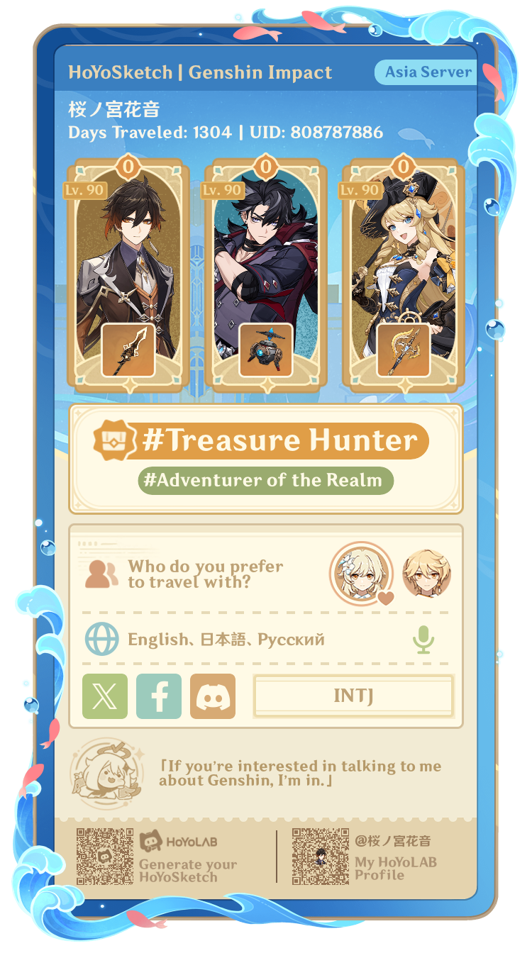 Hi. Genshin Impact | HoYoLAB