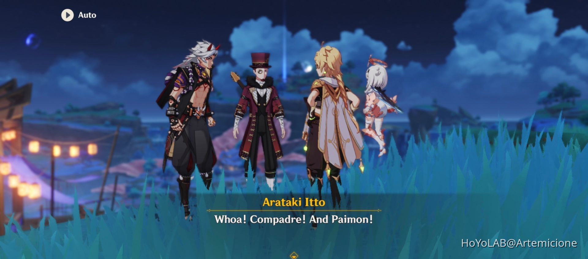 Iridescent Arataki Rockin' for Life Tour: Aether & Lumine Parallels Genshin Impact | HoYoLAB