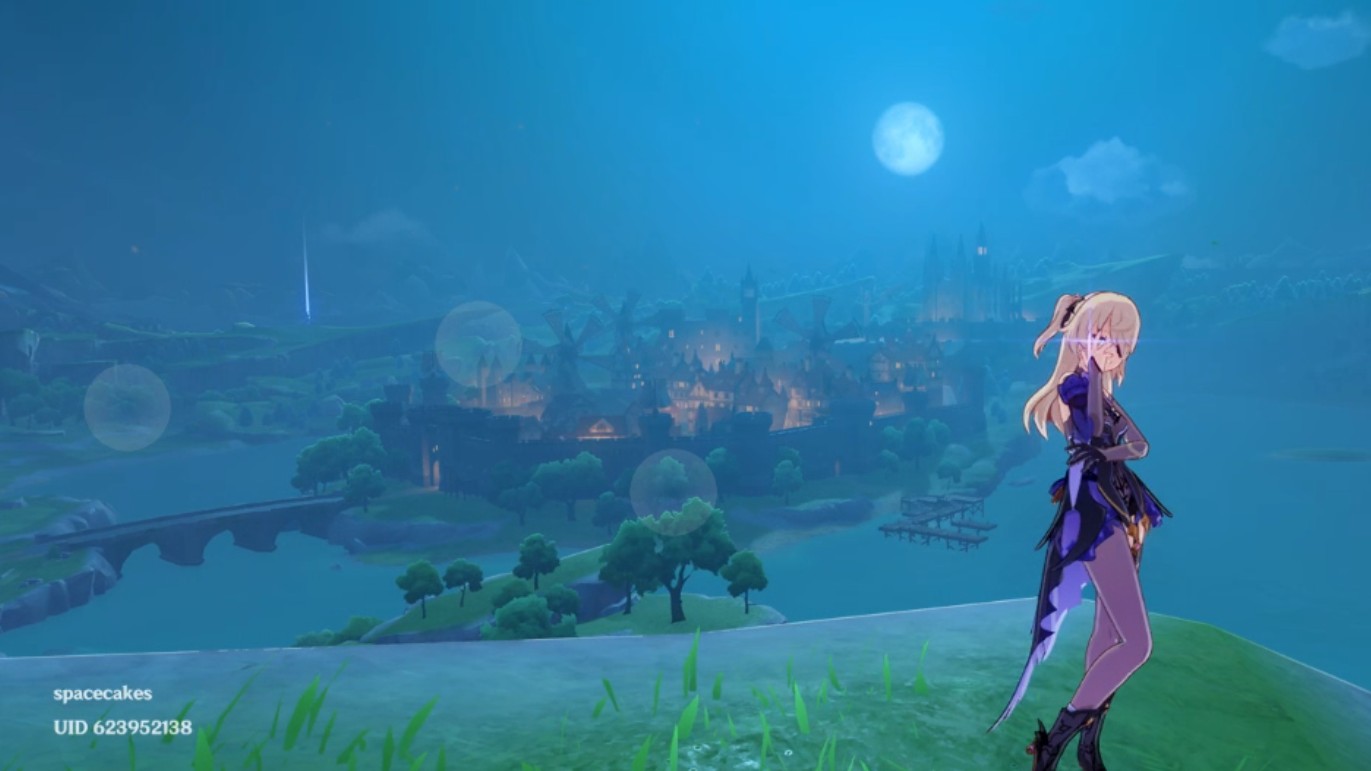 Above the whispering woods overlooking mondstat Genshin Impact | HoYoLAB