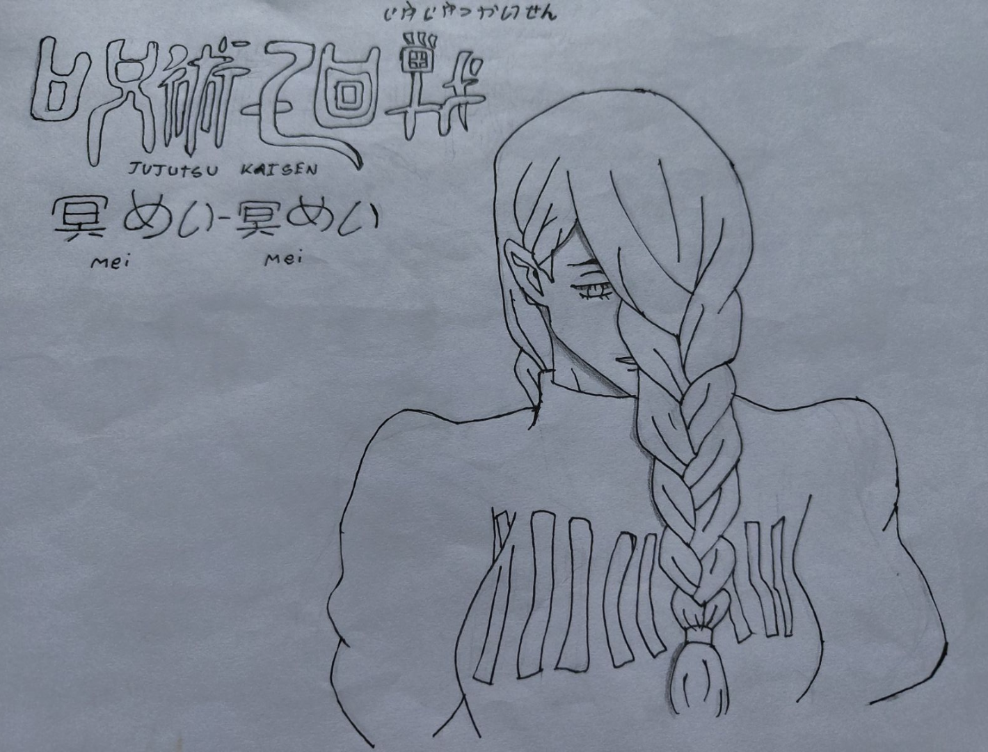 Mei mei drawing! | HoYoLAB