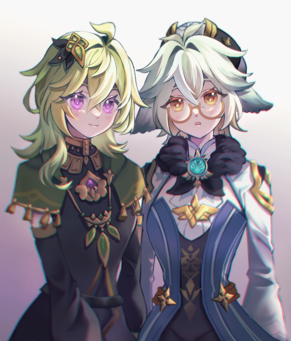Sucrose and Collei (Artist: muzone_) Genshin Impact | HoYoLAB