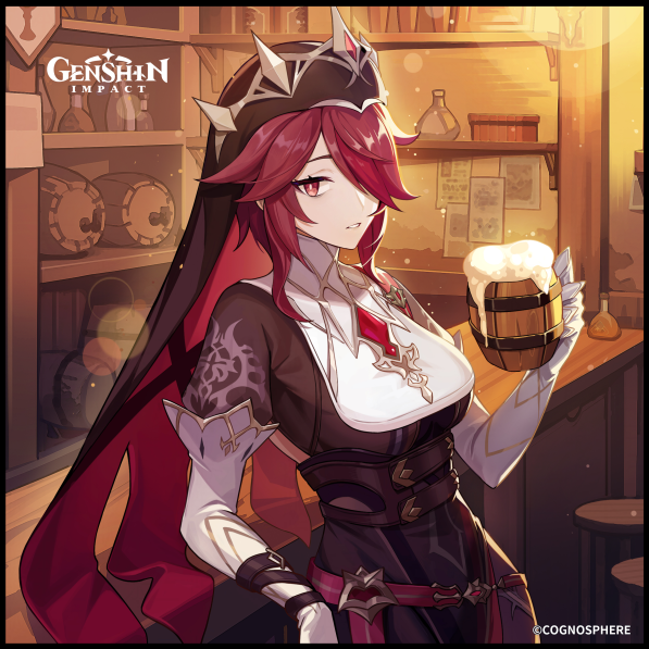 Rosarias skin colour Genshin Impact | HoYoLAB