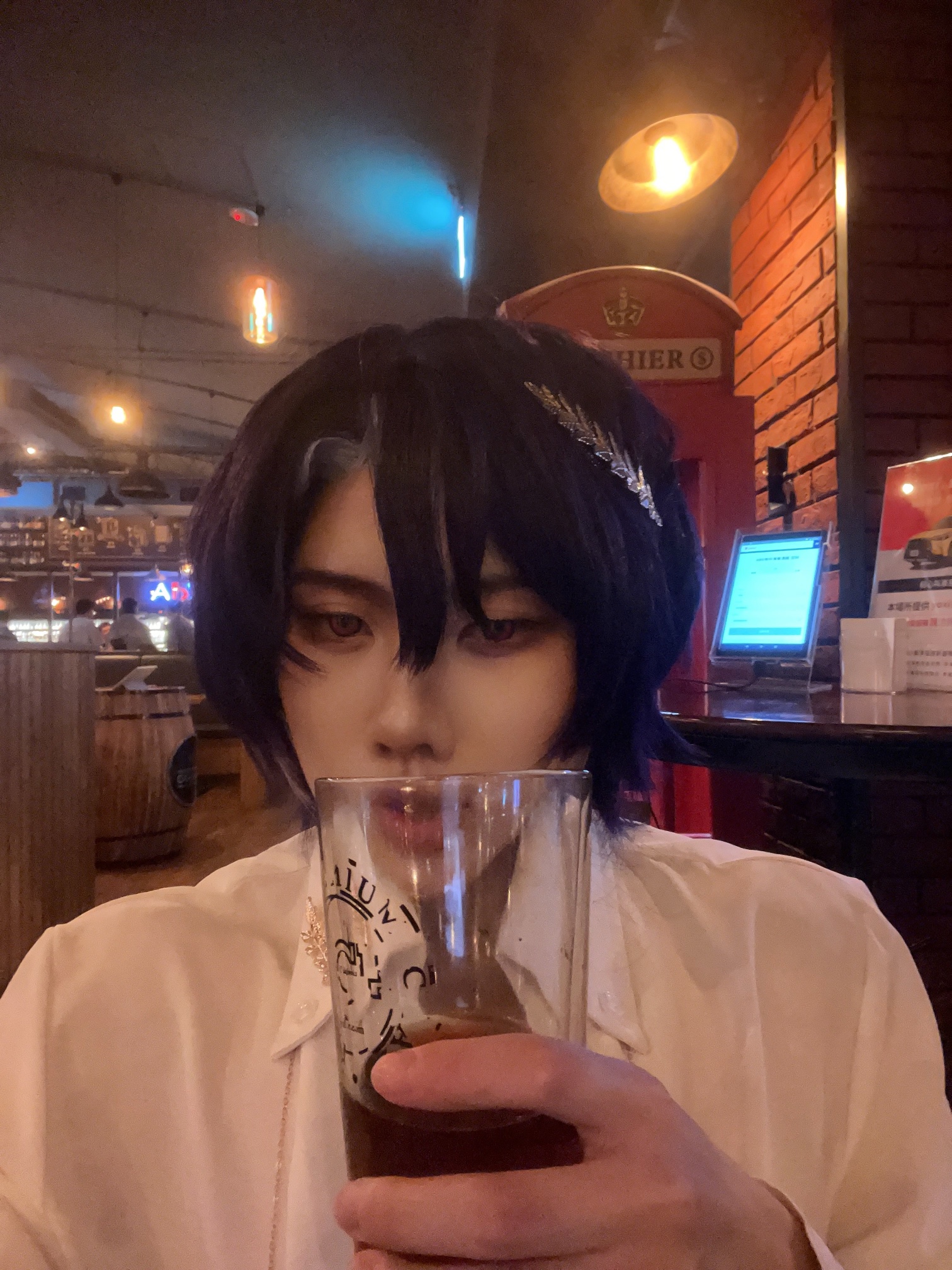 Dr. Ratio (Casual cosplay) with Aventurine date night Honkai: Star Rail ...